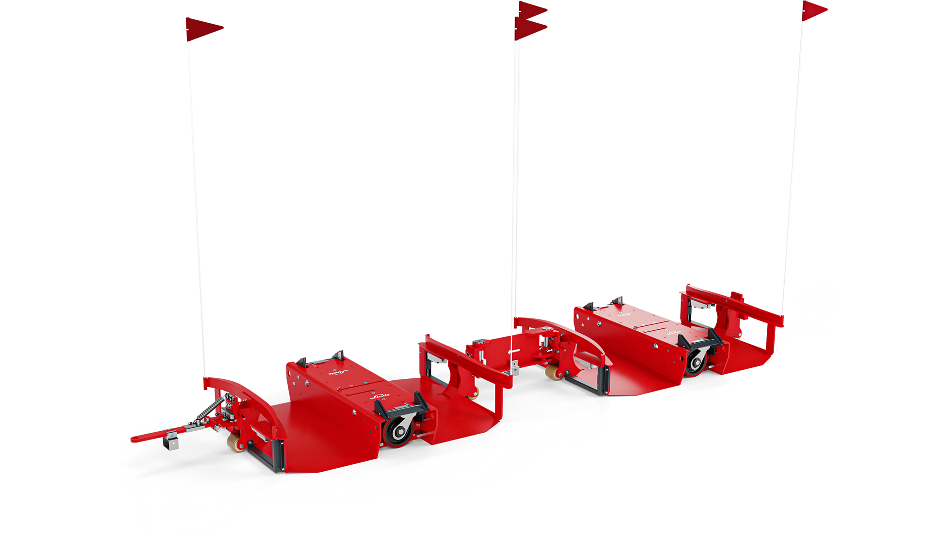 LT06 – LT10 M / LT10 W tugger trains | Linde Material Handling