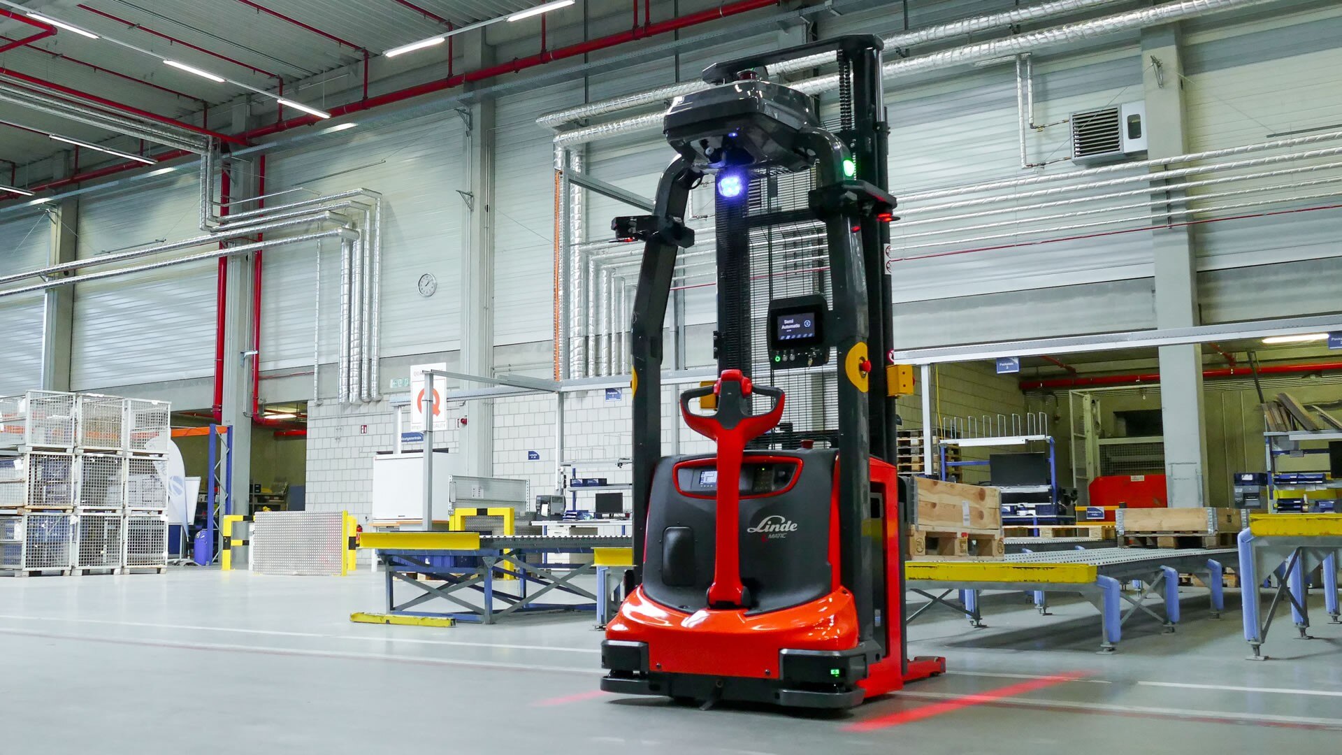 Linde demonstrates on-site automation