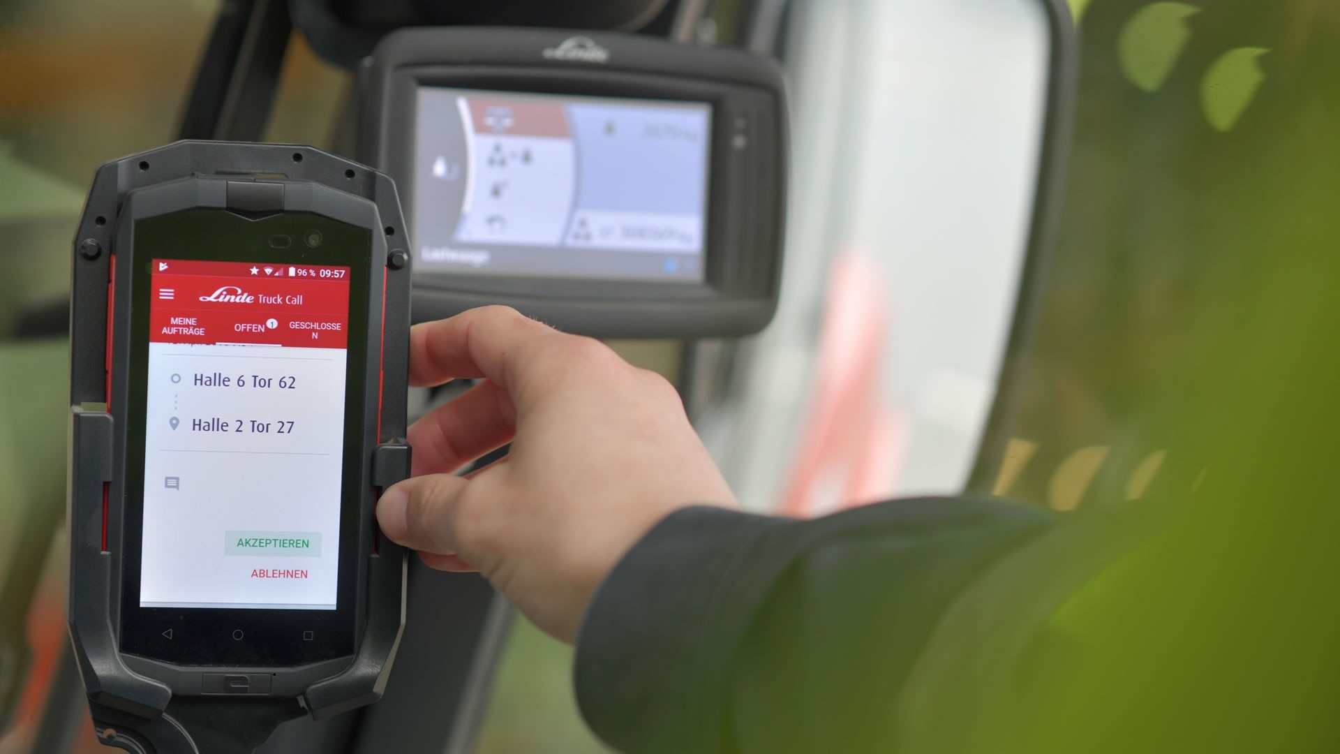 Reitz Group Linde Truck Call App Roll Out | Linde MH