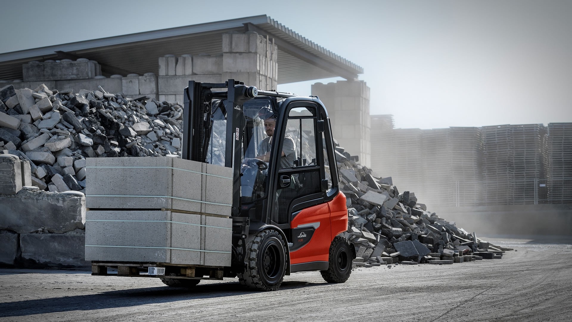 Linde electric forklift series X20 – X35